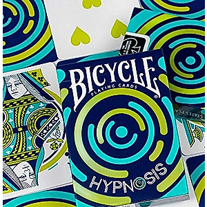 Bicycle Hypnosis Playing Cards, Blue