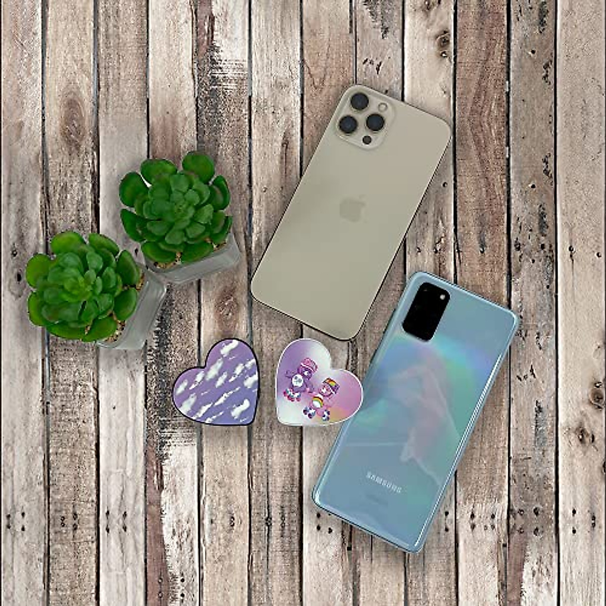 Custom Phone Sockets, Custom Phone Grips, Personalize Phone Grip, Phone Holders, Heart Phonesockets, Heart Phone Grips