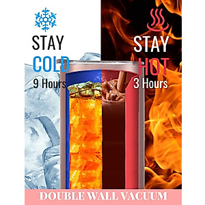 Onebttl Dance Teacher Gifts, Insulated Stainless Steel Wine Tumbler with Lid and Straw, 20 oz, Teacher Appreciation, Birthday, Christmas Gift, 5678, Glitter Rose Gold