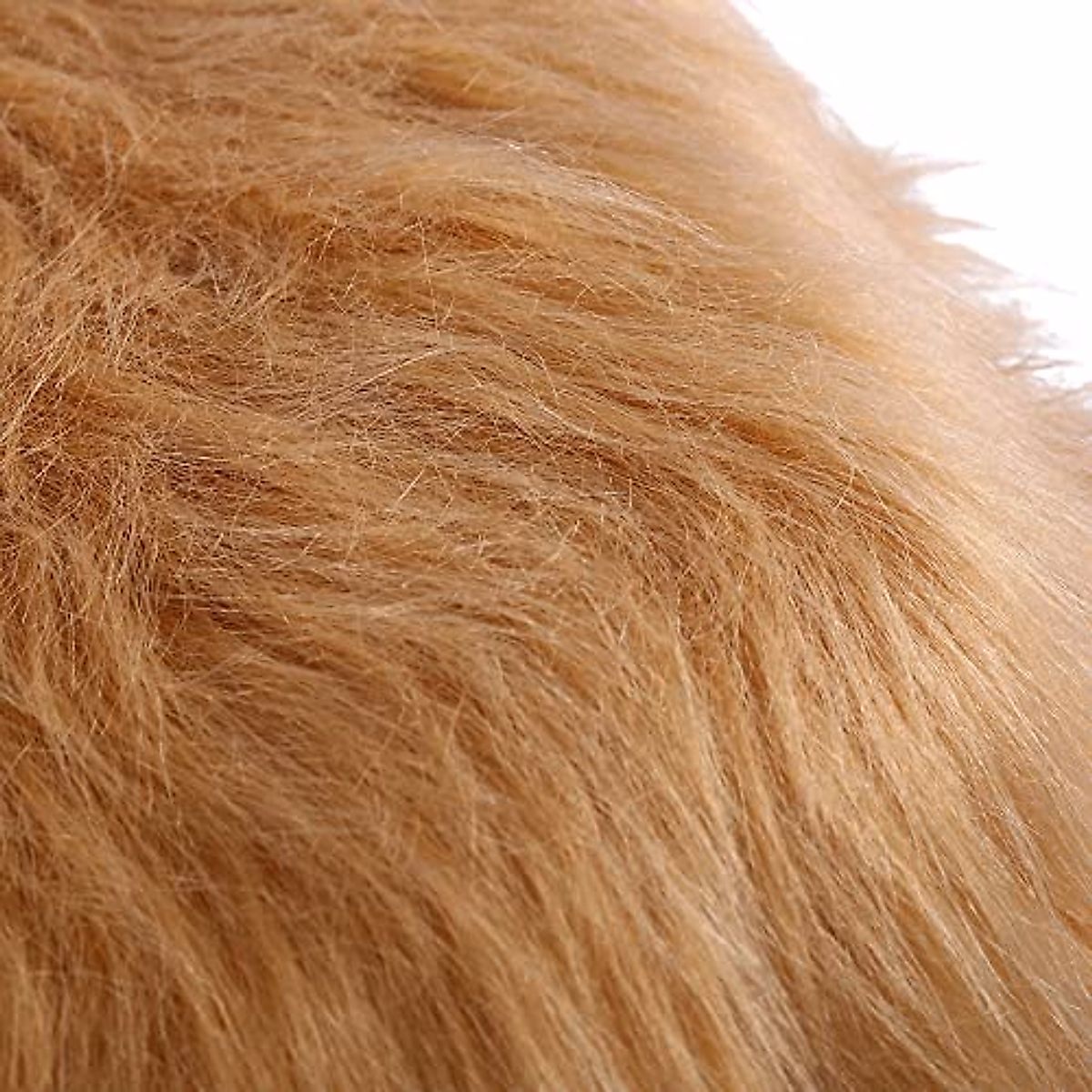 GIA Kids Ottoman with Storage, Foot Stand and Wooden Legs, MacGregor Highland Cow, Brown