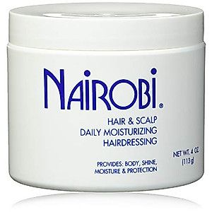 Nairobi Hair and Scalp Daily Moisturizing Hairdressing Unisex, 4 Ounce