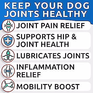 BARK&SPARK Glucosamine Dog Treats + Dog Probiotics Chews + Allergy Relief Dog Treats Bundle - Hip & Joint Support + Digestion Support, Upset Stomach Relief + Allergy and Itch Relief Supplement
