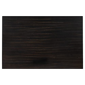 Rhomtree 45" Counter Height Rectangle Rustic Dining Table/Mid Century Modern Kitchen Table for Kitchen, Dining Room (Espresso)