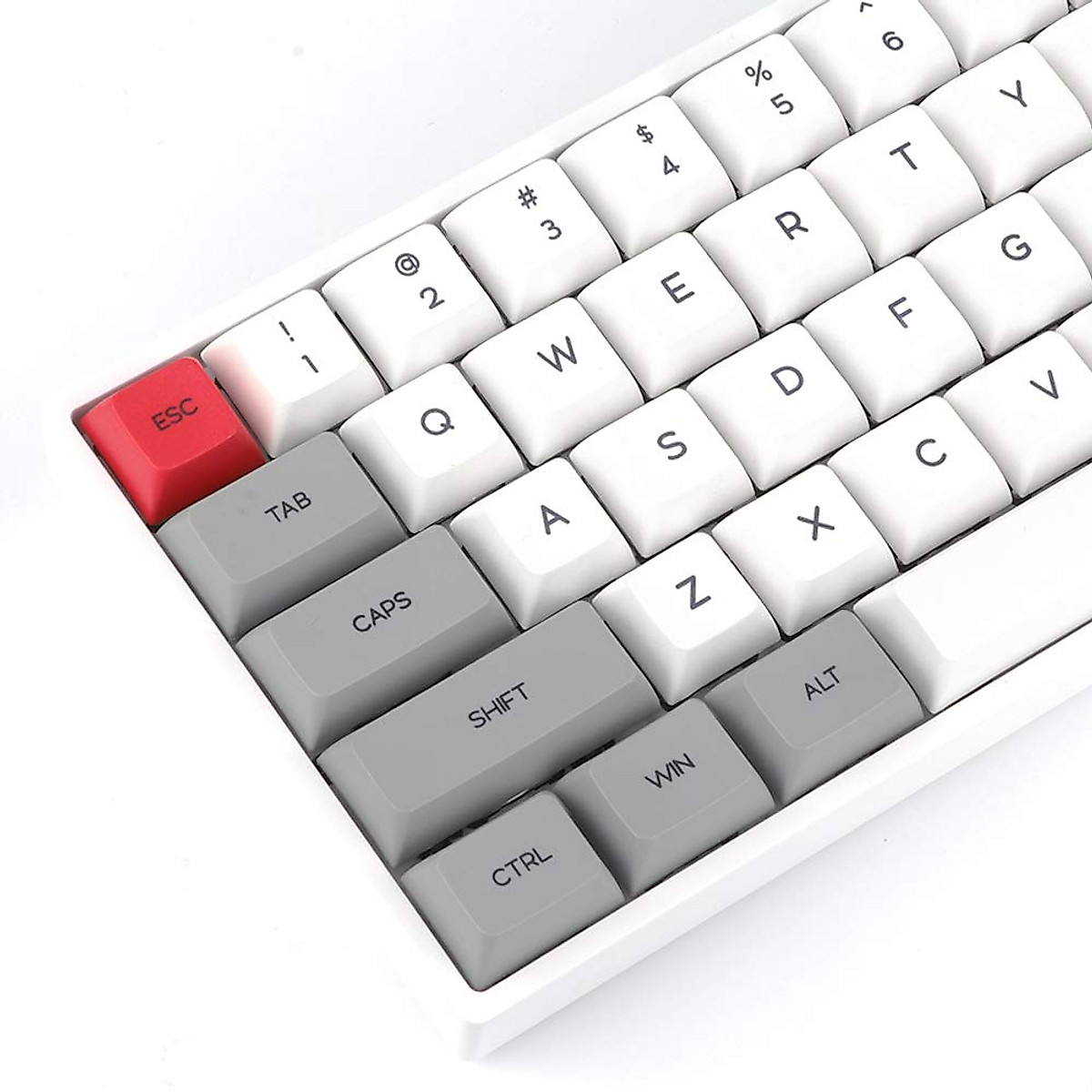 EPOMAKER SK61S 61 Keys Bluetooth 5.1 Hot Swappable Mechanical Keyboard with RGB Backlit, NKRO, Water-Resistant, Type-C Cable for Win/Mac/Gaming (Gateron Optical Brown, Grey)