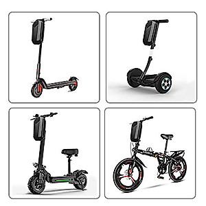 4L Bag Scooter Storage Bag, e-bike Bike Handlebar Bag, Front Hanging Bag for Xiaomi Mijia M365/M365 Pro/Segway ES1/ES2/ES3/Ninebot, for Carrying Charger Tools Repair Large Capacity EVA Hard Shell