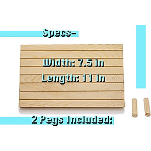 Yuson Products Natural Wood Earring Display Stands For Shows Earring Holders For Selling Portable Earring Display Polaroid Display Multiple Business Card Holder Display Girly Business Card Holder Desk