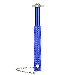 LZFAN Golf Club Groove Sharpener, 6 Sided Sharpening Tool, Golf Club Groove Sharpener with Ball Chain, Re-Grooving Cleaning Tool Accessories, Perfect Tool for All Irons