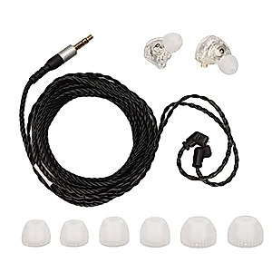 HiFi Wired Headphones, Wired Monitor Headphones, Heavy Bass, 3.5mm Jack Musician for DJ