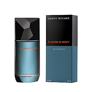 Issey Miyake Fusion Dissey Eau De Toilette Spray by for Men 3.3 Ounces, clear