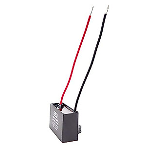 JCM 2 Wire Ceiling Fan Capacitor 5.5uF 450VAC CBB61