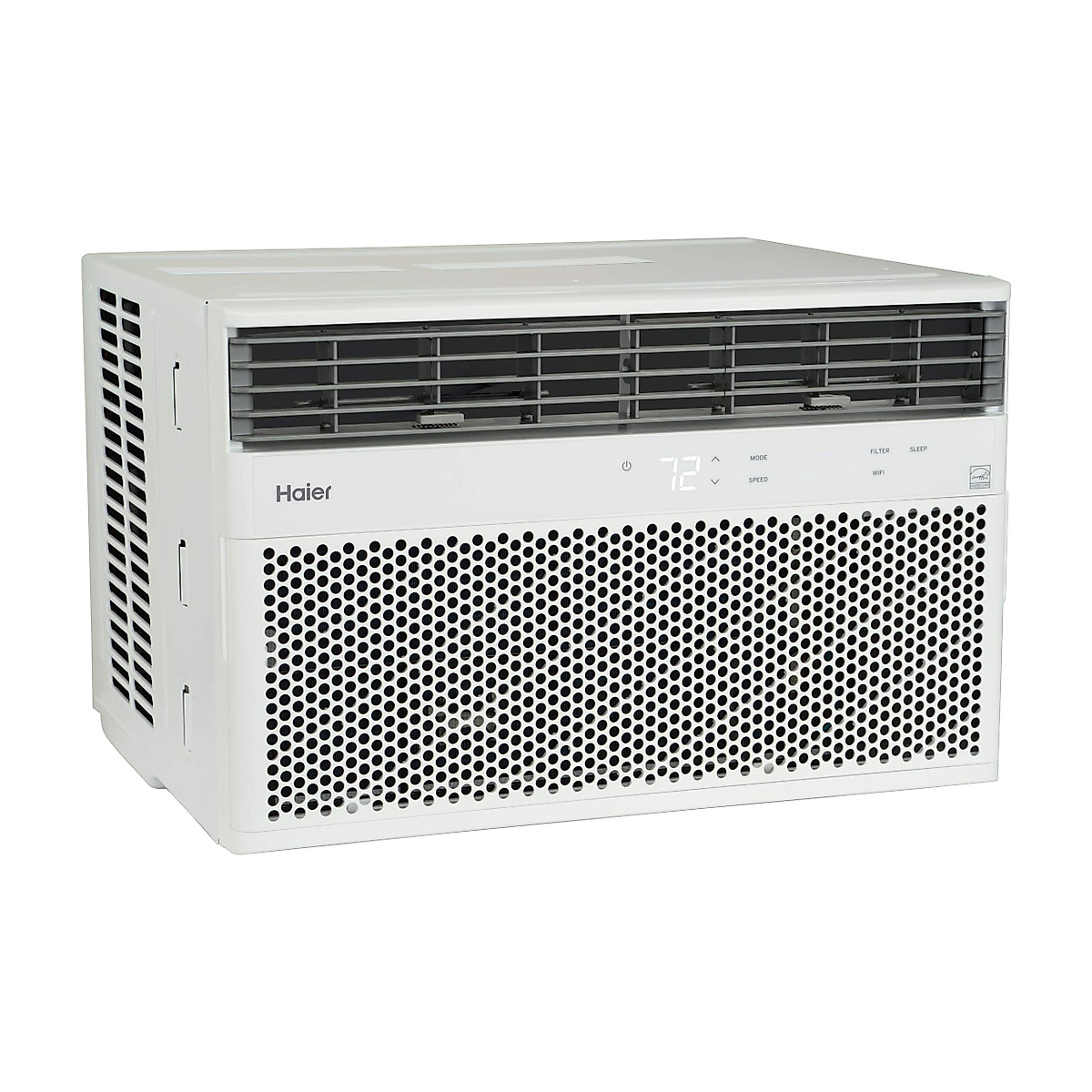 Haier Window Air Conditioner 12000 BTU, Wi-Fi Enabled, Energy-Efficient Cooling for Large Rooms, 12K BTU Window AC Unit with Easy Install Kit, Control Using Remote or Smartphone App