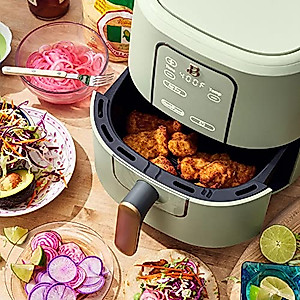 6 Quart Touchscreen Air Fryer, Sage Green by Drew Barrymore