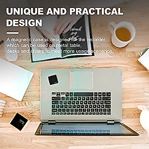 64GB Voice Activated Recorder, Digital Voice Recorder with 750 Hours Recording Storage, 25 Hours Long-Lasting Battery