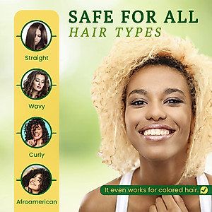 Kings Naturals Anti Dandruff and Hair Growth 10.5oz Moisturizing Hair and Scalp Treatment with Brown