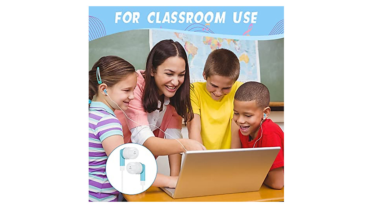 Bulk Earbuds 100 Pack for Schools & Groups | Reliable Sound & Comfort