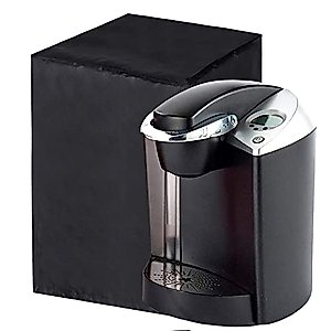 PASONIKA Coffee Maker Cover, Dustproof Appliances Cover, Black
