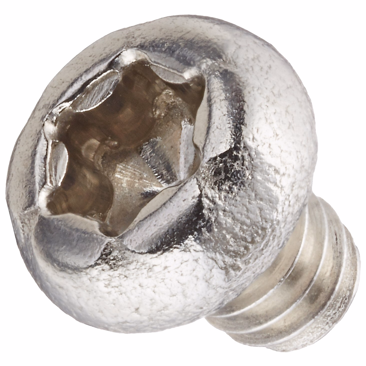 Small Parts 18-8 Stainless Steel Pan Head Machine Screw, Meets ASME B18.6.3, T8 Star Drive, #2-56 Thread Size, 1/8" Length, Fully Threaded, Imported (Pack of 100)