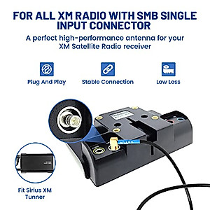 Anina 23FT Sirius XM Radio Antenna with Magnetic Compatible with All Sirius and XM Satellite Radio Receiver