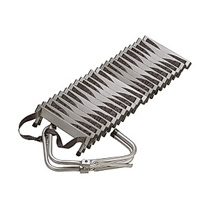 First Alert Three-Story Portable Fire Escape Ladder, 24 Feet, EL53W-2 , Black