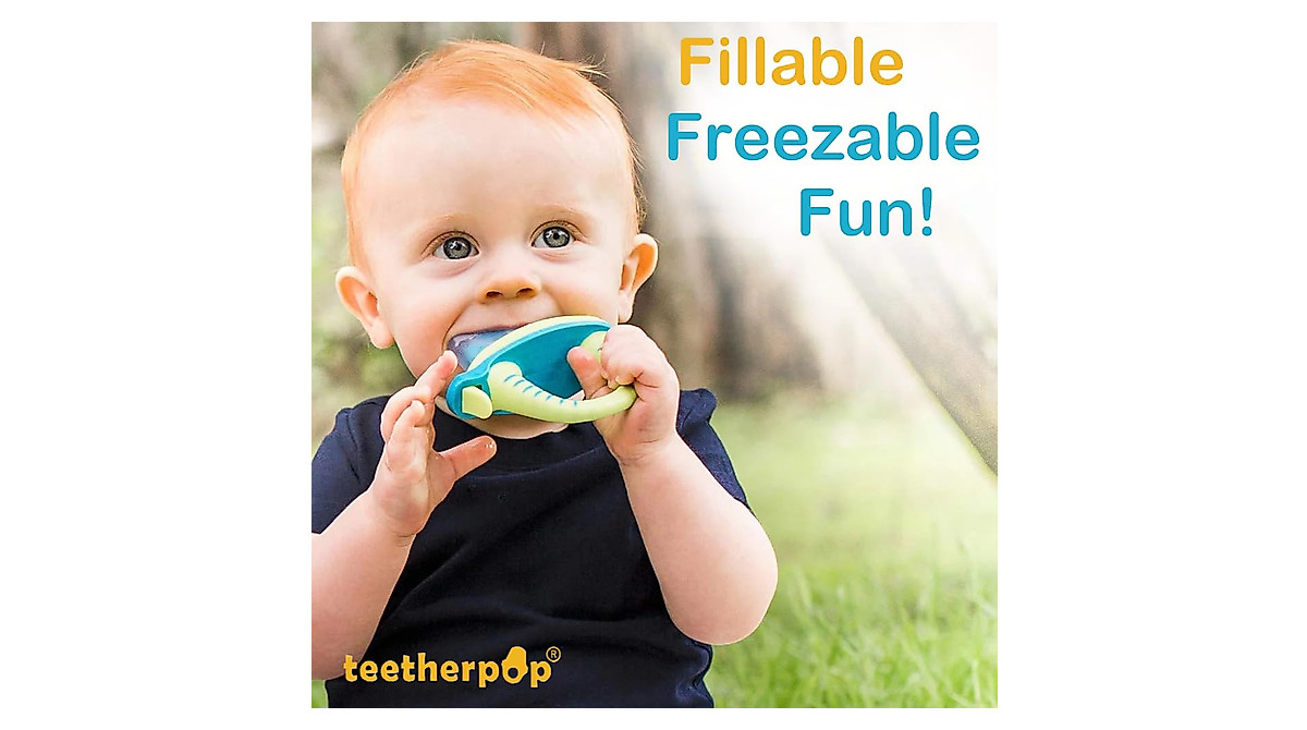 Cooling Teetherpop – Fillable Silicone Teether for Babies
