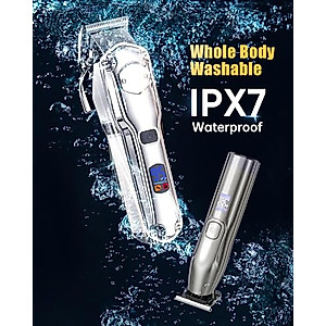 Romanda Clippers and Trimmers Set, Hair Clippers for Men Cordless,Mens Clippers and Grooming Set,Barber Clippers Set