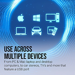 PNY USB 3.0 Flash Drive, 32GB, Assorted Colors, P-FD32GELEDG