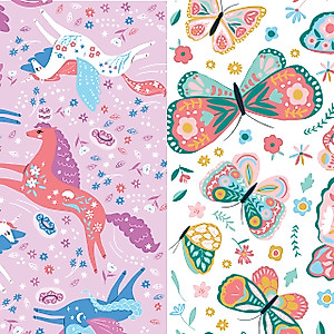 The Honest Company Clean Conscious Training Pants | Plant-Based, Sustainable Diapers | Magical Moments + Butterfly Kisses | Size 2T/3T (34- lbs), 78 Count