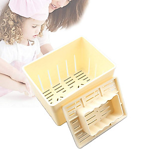 caralin Tofu Press Mold Maker Cheese Pressing Mould Kitchen Homemade Making Mold Case Food Grade PP Baking Tray