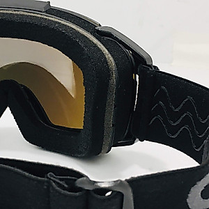 Sol Alpine Couloir ski & snowboard goggles (Revo Gold lens for sunny conditions - VLT 14%)