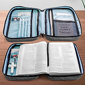 Bible Cover,Bible Case Bible Covers for Women Bible Bag Study Bible Case Bible Cases Bible Book Covers for Kids Bible Cover Case Perfect Gift for Men Women Father Kids