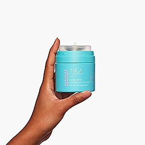 TULA Skin Care Beauty Sleep Overnight Repair Treatment | Anti-Aging, Night Cream, Contains Natural Peptides, AHAs, Retinol, Vitamin C to Reduce the Appearance of Lines and Dull Tone| 1.7 oz.