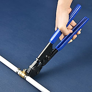 JWGJW PEX CINCH TOOL PEX CINCH CLAMP FASTENING TOOL FROM 3/8"TO1",PEX CINCH CRIMPING TOOL CRIMPER (001)