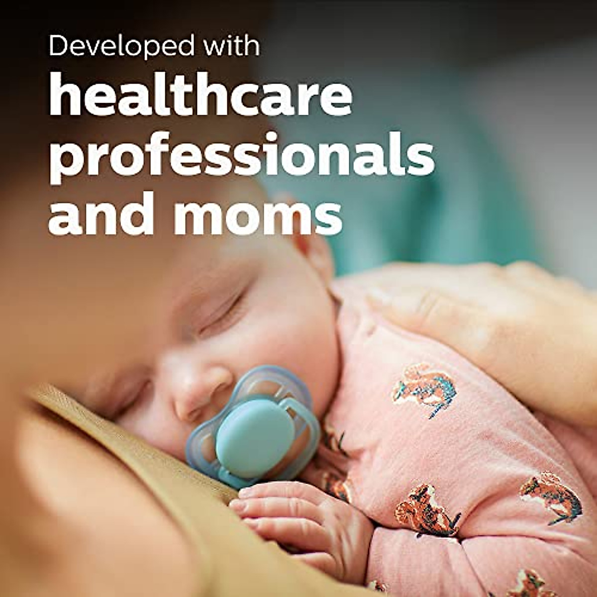 Philips AVENT Ultra Air Pacifier, 6-18 Months, Bear/paw, 4 Pack, SCF085/09