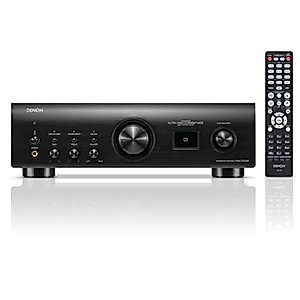 Denon PMA-1700NE Integrated Amplifier (140W x 2), Built-in USB-DAC & Phono Equalizer, Analog Mode, Ultra-High Current Power Circuit, Advanced AL32 Processing Plus, Hi-Res Audio, Black