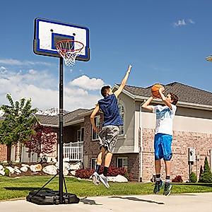 Lifetime Height Adjustable Portable Basketball System, 44 Inch Backboard