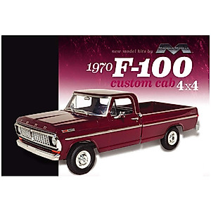 1970 Ford F-100 Custom Cab 4x4 1:25 Scale Model Kit