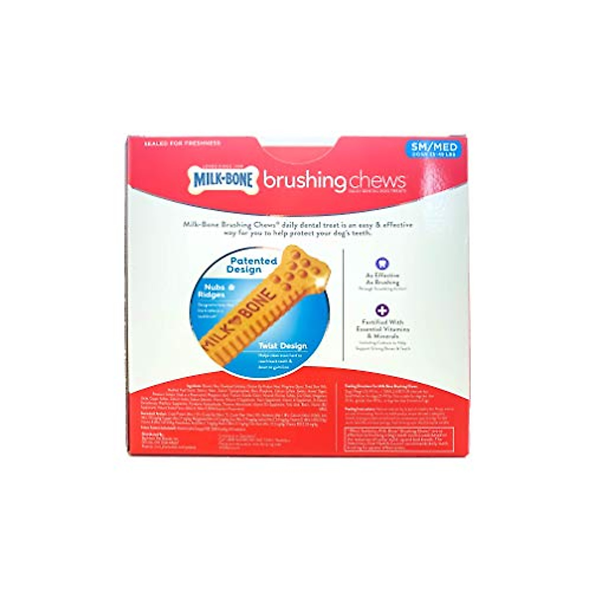 Brushing Chews® Daily Dental Treats – Small/Medium