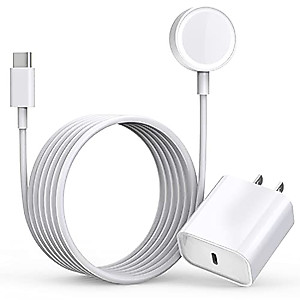 Watch Charger for Apple Watch Charger,USB C 20W Fast Charger Adapter 6.6FT iWatch Charger Magnetic Charging Cable Cord Apple Watch Charger for Apple Watch Support Apple Watch Series 8/7/6/5/4/3/2/1/SE