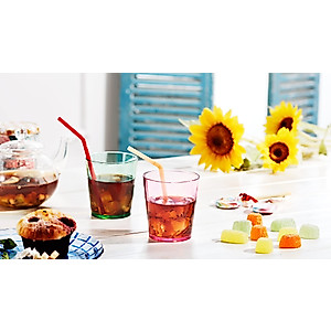 SCANDINOVIA - 20oz Unbreakable Premium Iced Tea Drinking Glasses Tumbler Set of 6 - Super Grade Acrylic - Perfect for Gifts - Dishwasher Safe - Plastic Cups Acrylic Drinking Glasses Drinkware