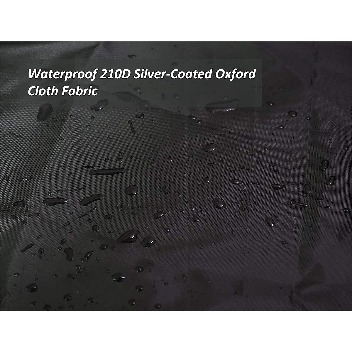 Non-Folding Treadmill Cover, dustproof and Waterproof Cover, Oxford Cloth Waterproof Sunscreen Cover (Black)