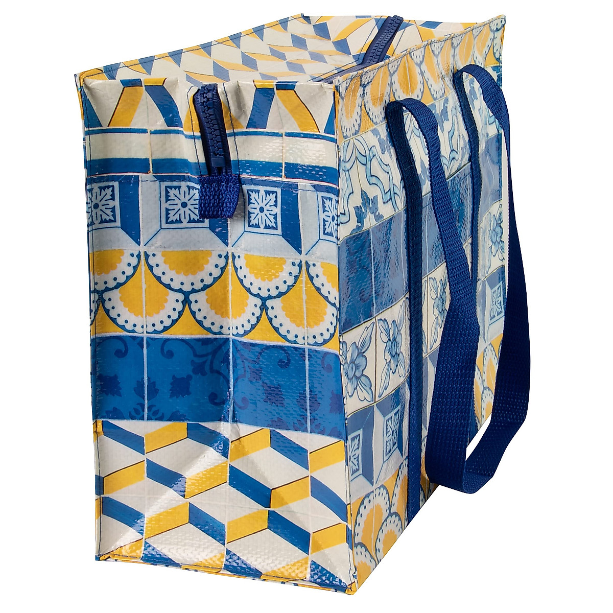 BLUE Q Painted Tiles Shoulder Tote, 1 EA