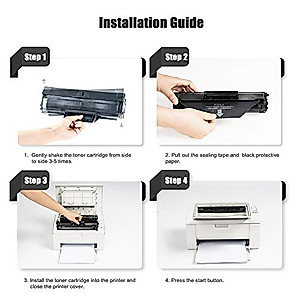 DIGITONER Compatible TN580 TN650 TN550 TN620 Toner Cartridge – TN-580 TN-650 TN-550 TN-620 High Yield Toner Cartridge Replacement for Brother Laser Printer – Black [1 Pack]