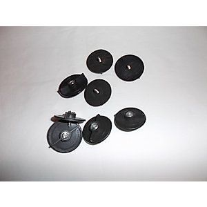 8X Screw Plastic Washer Set