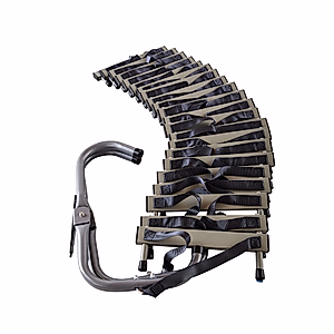 First Alert Three-Story Portable Fire Escape Ladder, 24 Feet, EL53W-2 , Black