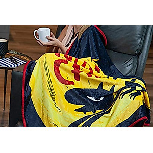 JUST FUNKY Disenchantment Luci The Demon Large Fleece Throw Blanket | Decorative Throw Blanket | Official Disenchantment Collectible Throw Blanket | Measures 60 x 45 Inches