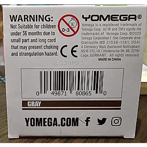 Yomega Power Brain XP yoyo - Professional yoyo with a Smart Switch which enables Players to Choose Between Auto-Return and Manual Styles of Play. + Extra 2 Strings & 3 Month Warranty (Grey)