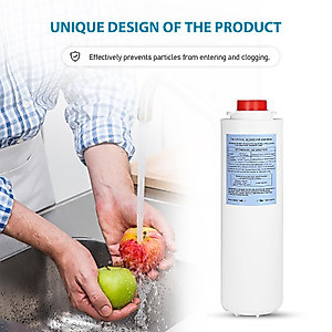 1 Pack Filter Replacement Compatible with Elkay 51300C EWF3000, 3000 Gallon (No Chip)