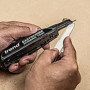 Trend EasyScribe Scribing Tool, Accurate Scribing Solution for Carpenters, Joiners, Tilers, Kitchen & Shop Fitters, E/SCRIBE