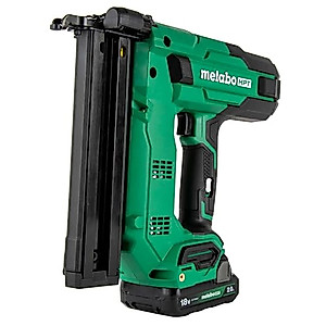 Metabo HPT 18V MultiVolt™ 1-1/2-Inch Cordless Narrow Crown Stapler Kit, Includes 1-18V 2.0 Ah Battery, N1804DB