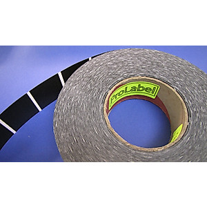 ProLabel Brand Clear Frosted Translucent 1.5" Wafer Tab Seals 4000 Roll #CLR15W 1 1/2" Round